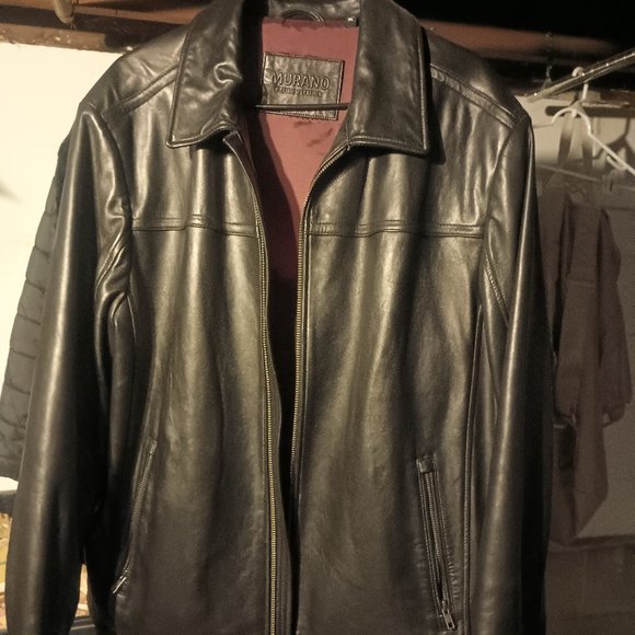 Murano | Jackets & Coats | Mens Leather Jacket | Poshmark